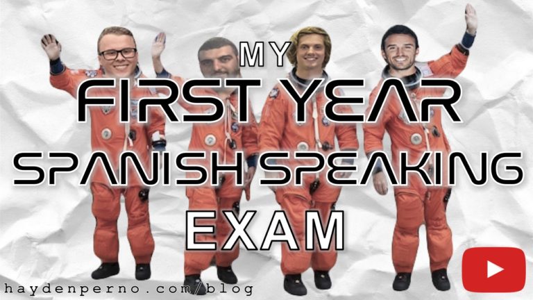 My First Year Spanish Speaking Exam – HAYDEN PERNO
